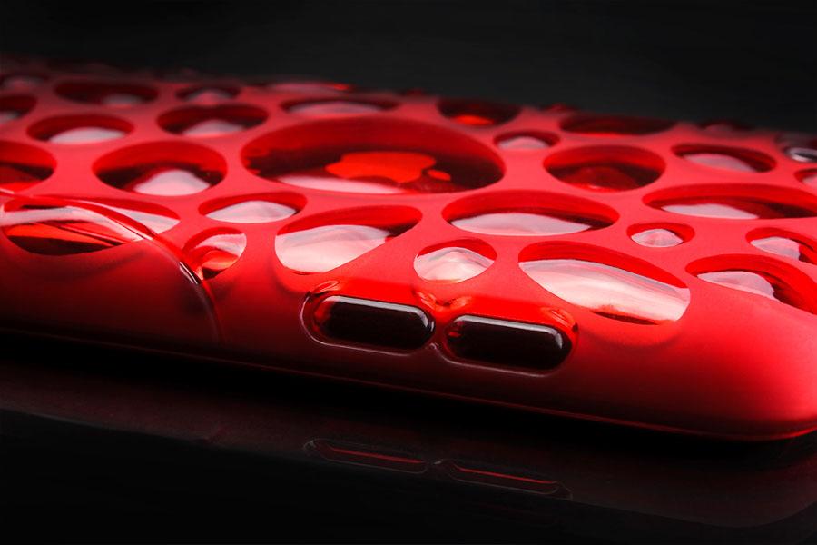 iSkin Pebble Case for iPod touch 4 - Blaze Red iPhone 5, iPad 3 ...