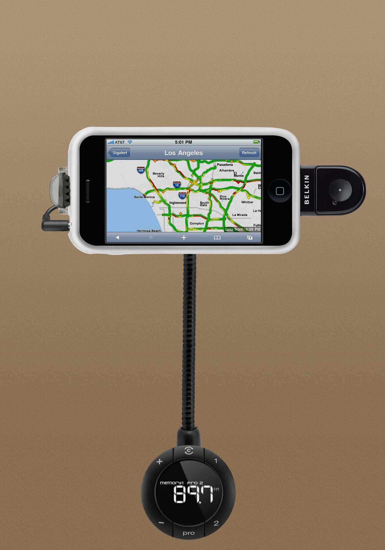 Belkin TuneBase FM with Hands-Free iPhone 5, iPad 3 Accessories, iPad 3 ...